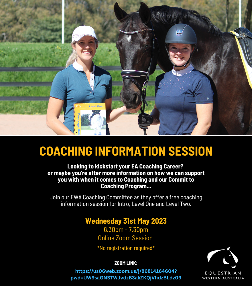 Coaching Information Session | Equestrian Western Australia