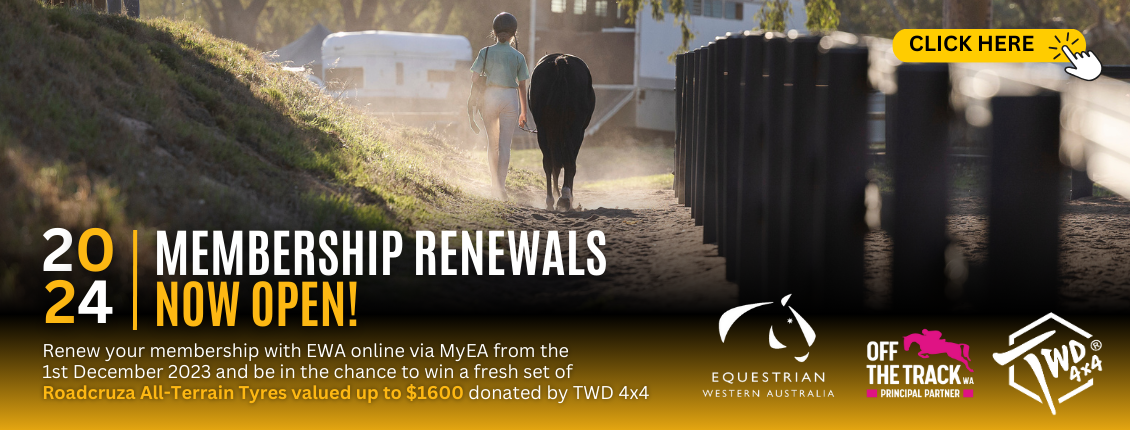 EWA Membership Renewals for 2024 - Now Open! | Equestrian Western Australia