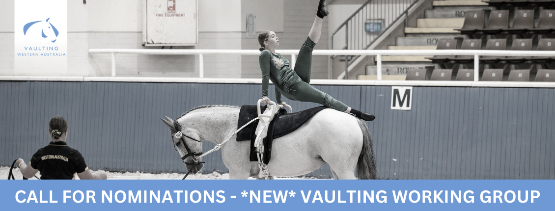 Call for nominations - *NEW* Vaulting Working Group | Vaulting Western ...